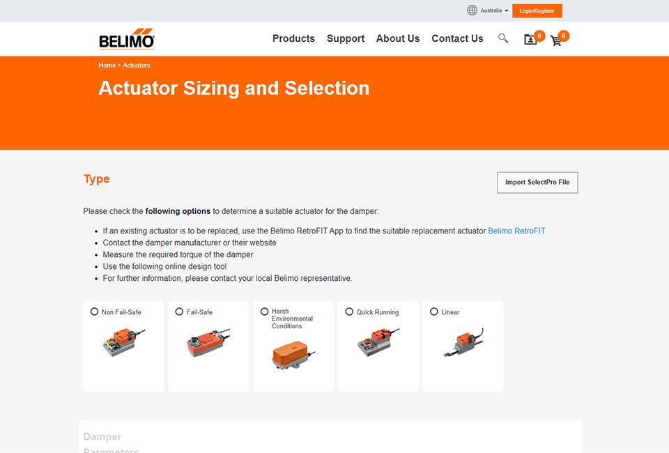 Tools | Belimo